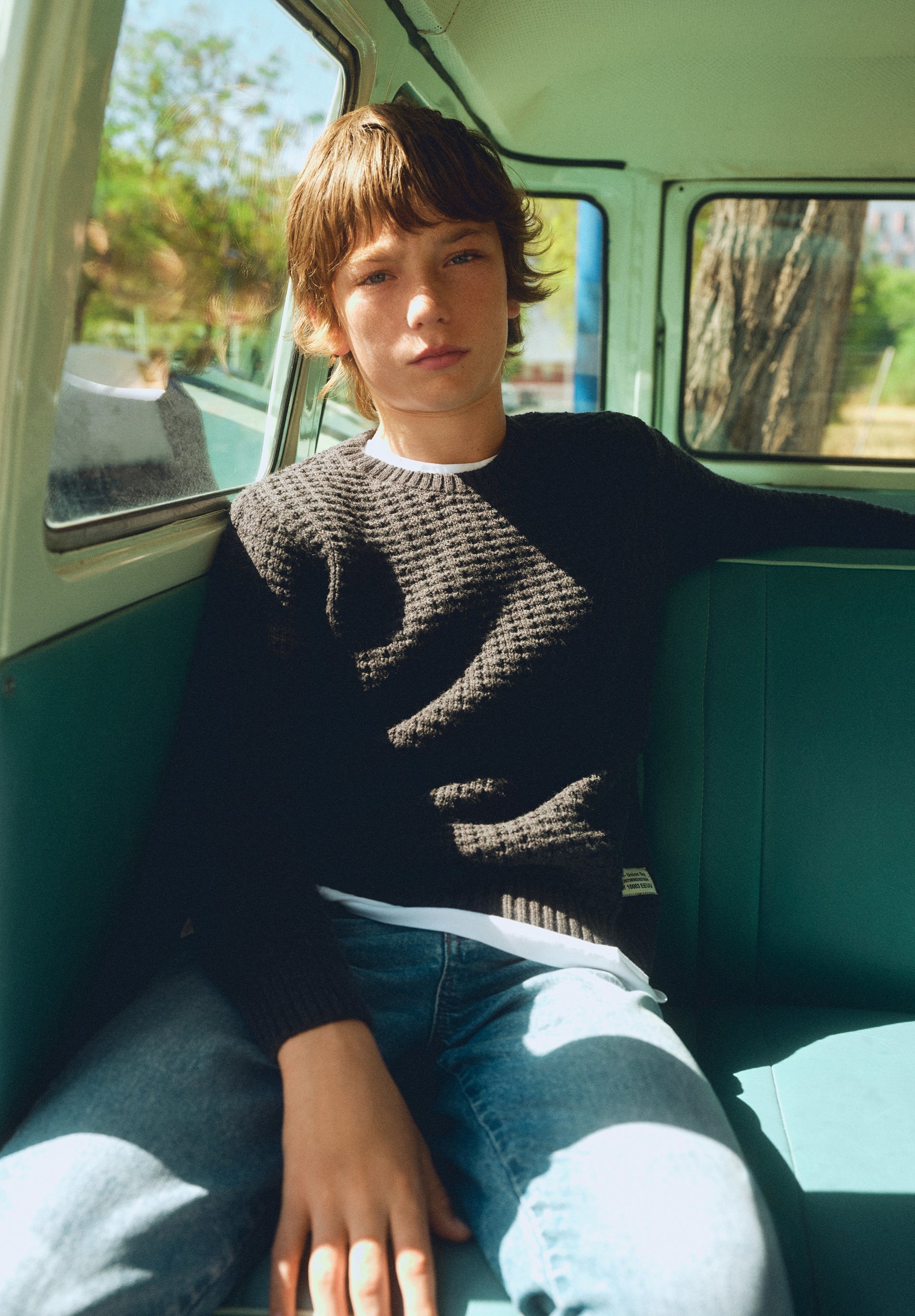 TEXTURED SWEATER – Scalpers Uk